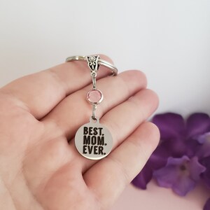 Best Mom Ever Keychain, Mother Gift - Etsy