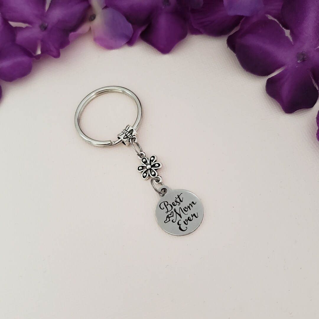 Best Mom Ever Keychain, Mother Gift - Etsy