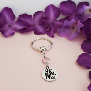 Best Mom Ever Keychain, Mother Gift - Etsy