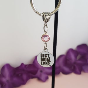 Best Mom Ever Keychain, Mother Gift - Etsy