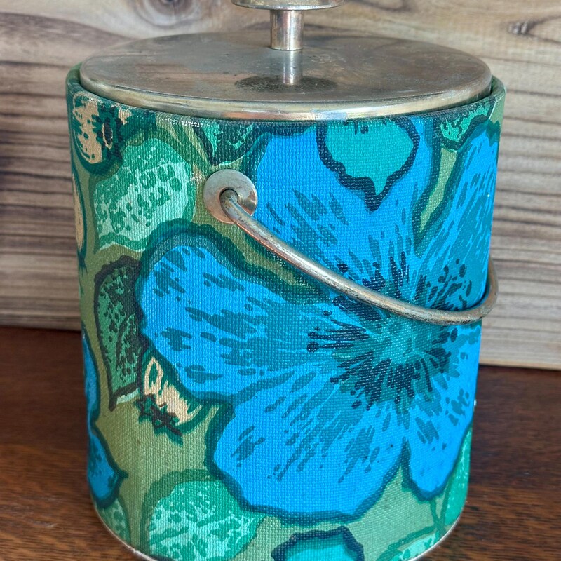 Turquoise Ice Bucket - Etsy
