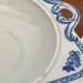 Antique John Maddock & Sons Covered Serving Dish Blue and White ...