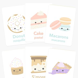 Sweets Flashcards, Toddler Education, Preschool Curriculum, Preschool ...
