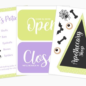 Witches Brew Potion Printable Dramatic Play Set and Sensory Bin ...