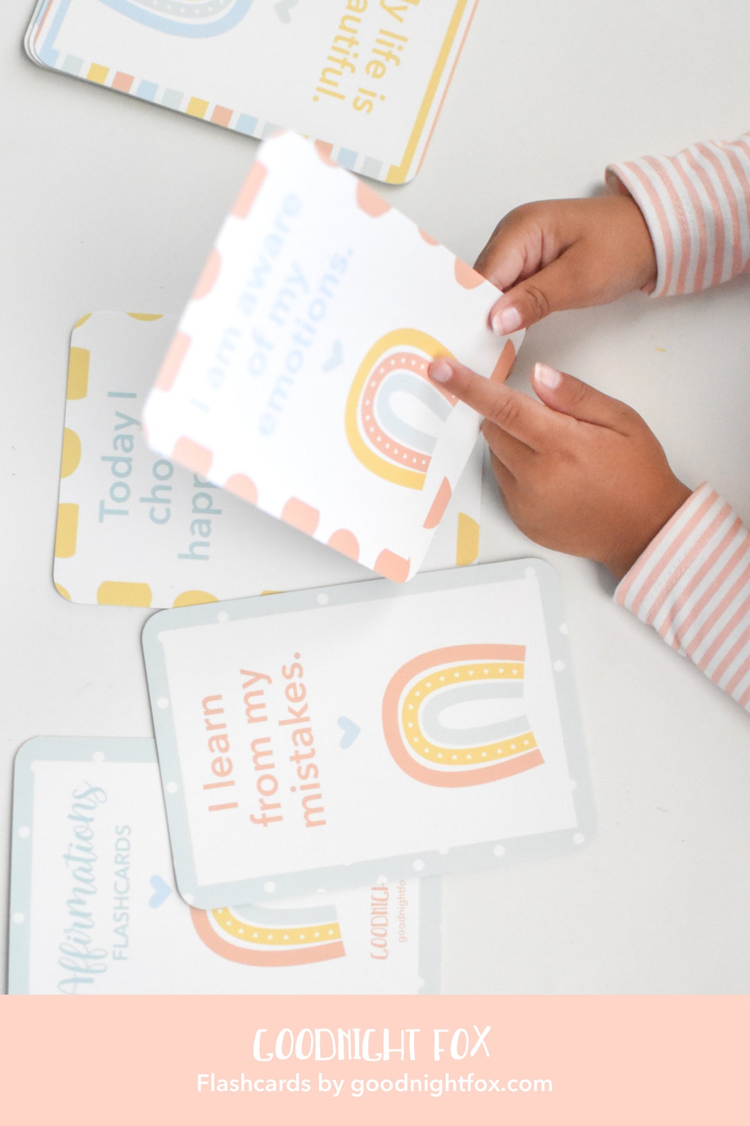 Affirmations Flash Cards, Positivity, Kids Affirmations, Activities for ...