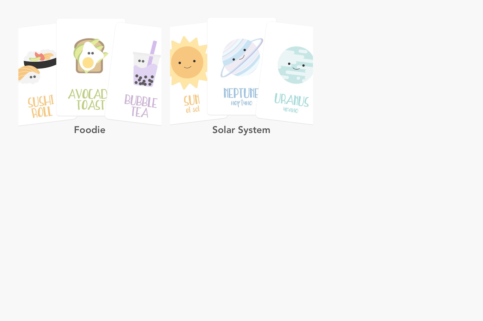 Mix and Match Flashcard Bundle Quiet Toddler Activity - Etsy