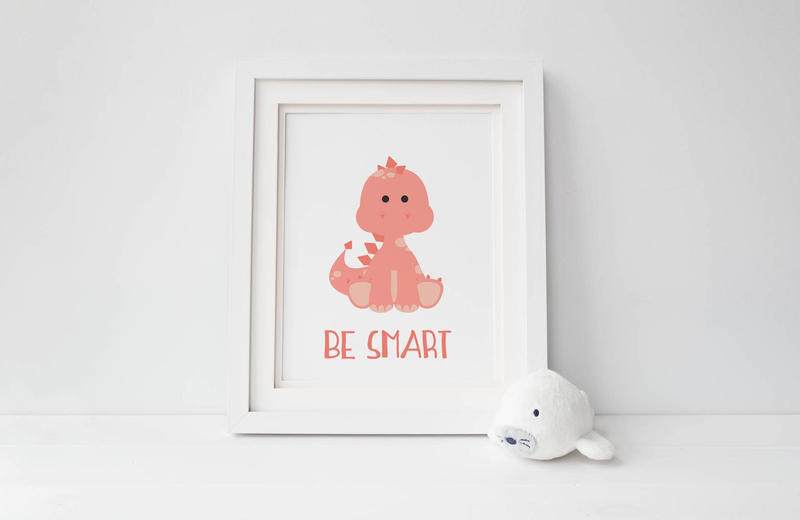 Dinosaur Be Brave Be Smart Be Strong Nursery Art Set of 3 - Etsy