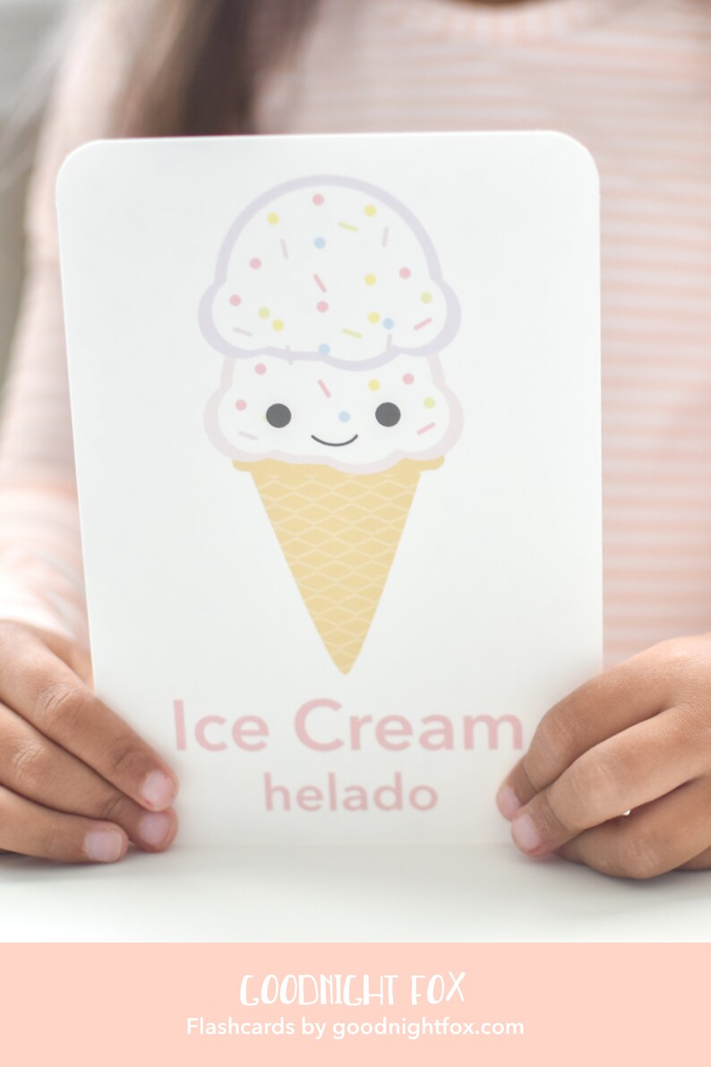 Sweets Flashcards Toddler Education Preschool Curriculum - Etsy