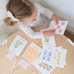 One Year Old Flash Card Bundle, First Birthday Gift, Toddler Gift ...