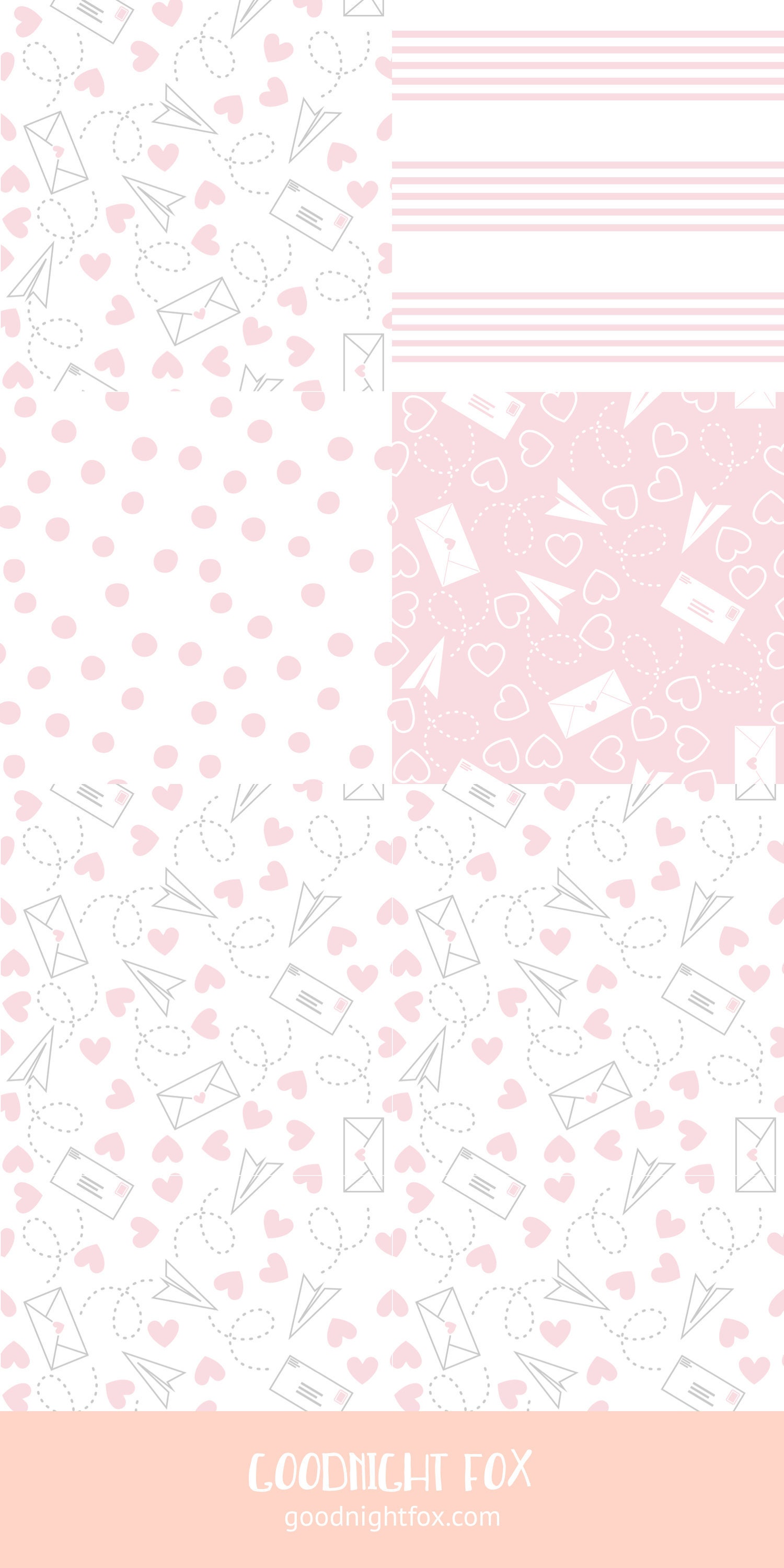 Valentines Fabric Seamless Design Collection Hearts Fabric | Etsy