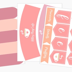 Coffee Shop Dramatic Play Printable Dramatic Play Set - Etsy