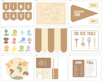 Dinosaur Bones Posters & Foliage - Etsy