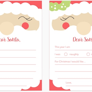 Letter to Santa Kits, Post Card to Santa, Kids Christmas List, Gift ...