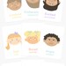 Emotions Bundle Poster & Flash Card Set for Preschool and Toddler ...