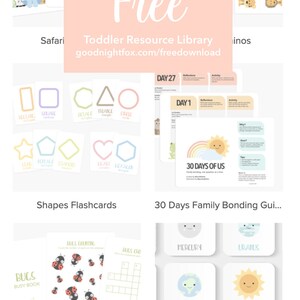 Toddler Mindfulness Flash Cards, Mindfulness Activities for Kids ...