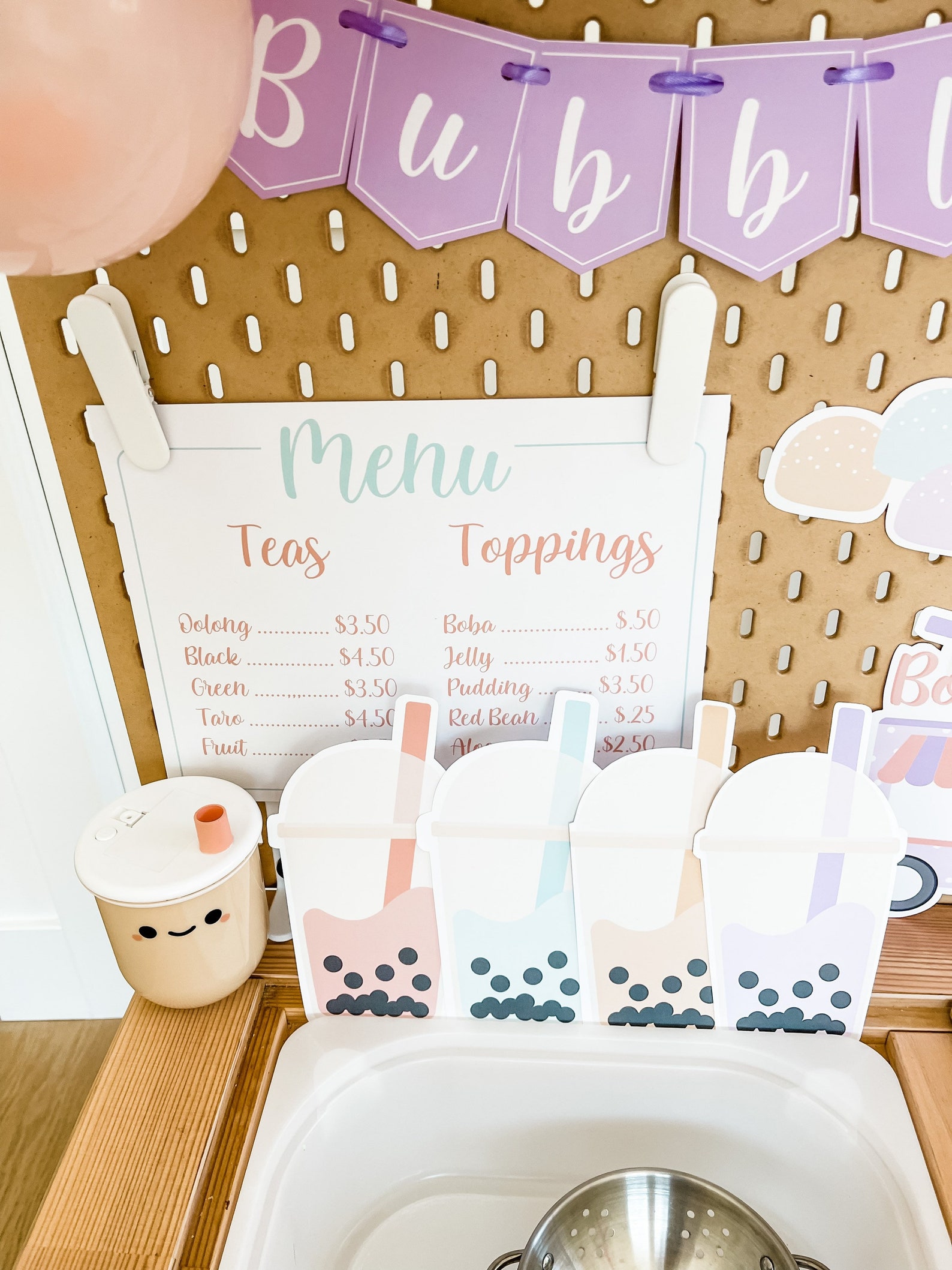 Boba Shop Printable Dramatic Play Set Boba Truck Dim Sum - Etsy UK