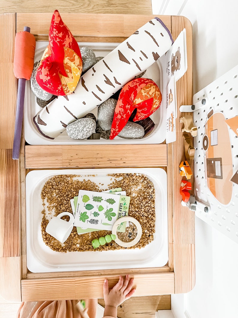 Camping Printable Dramatic Play Set and Sensory Bin - Etsy