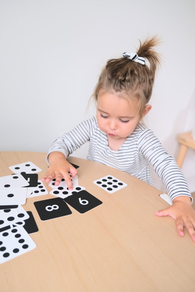 Dominos Memory Game, Counting Game, Learning Numbers, Preschool Math ...