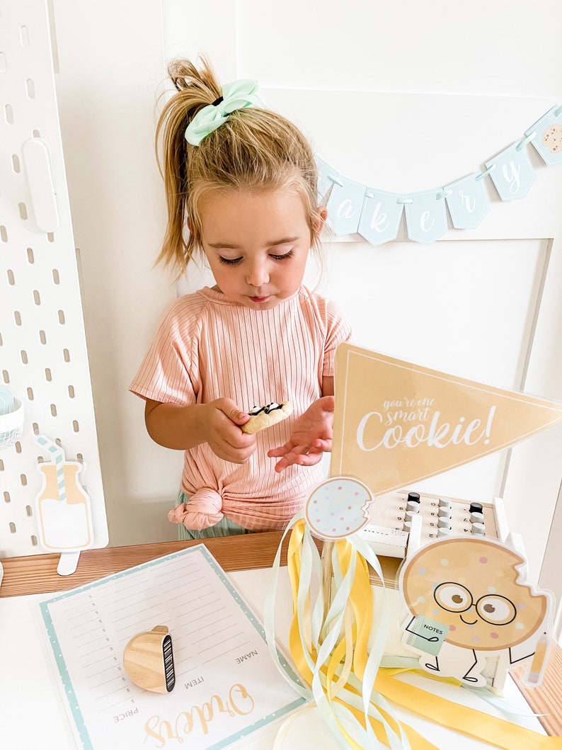 Bakery Printable Dramatic Play Set and Sensory Bin Accessories - Etsy