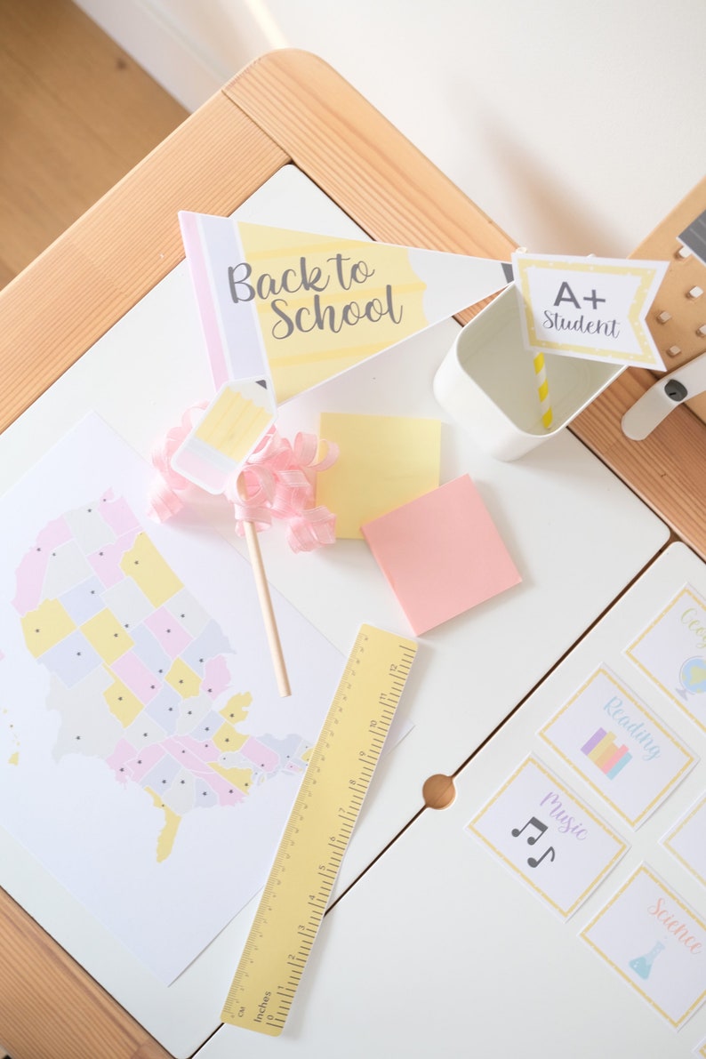 Back to School Dramatic Play Printables Printable Play - Etsy