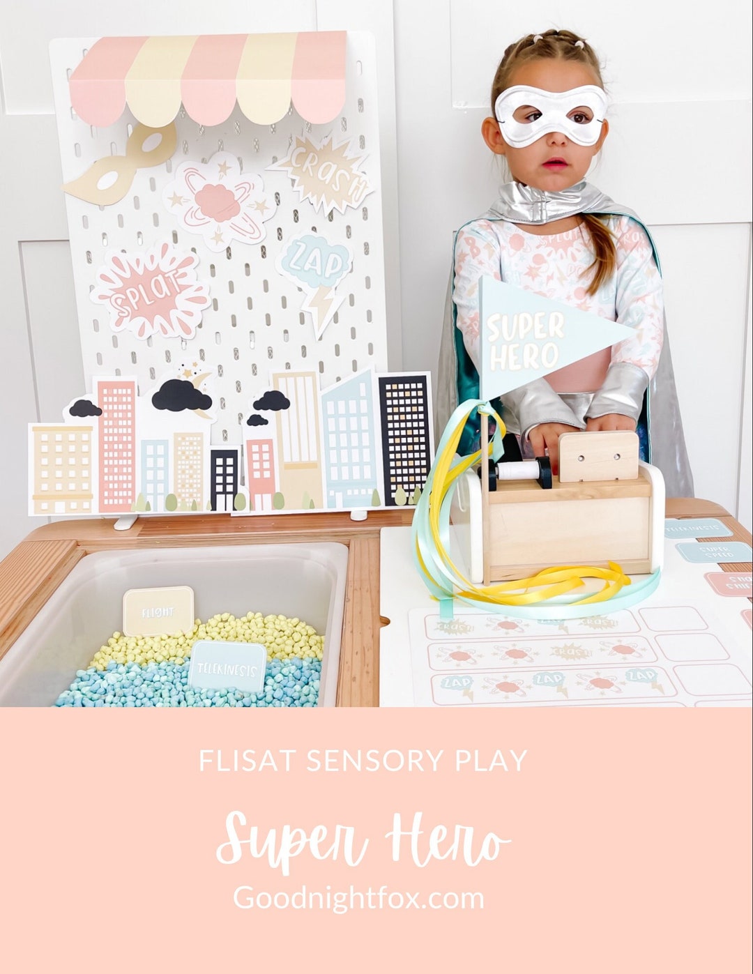 Super Hero Dramatic Play & Printable Worksheets - Etsy