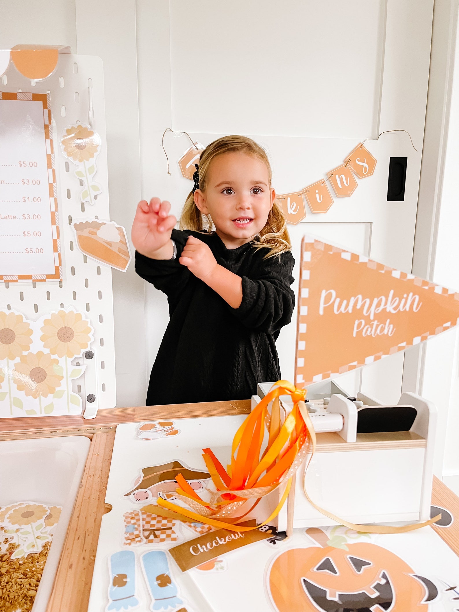 Pumpkin Patch Printable Dramatic Play Set and Sensory Bin - Etsy