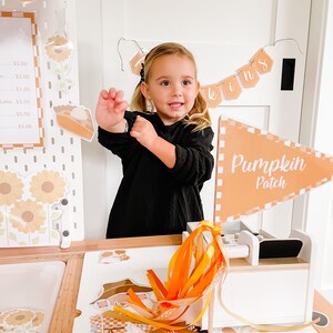 Pumpkin Patch, Printable Dramatic Play Set and Sensory Bin Accessories ...