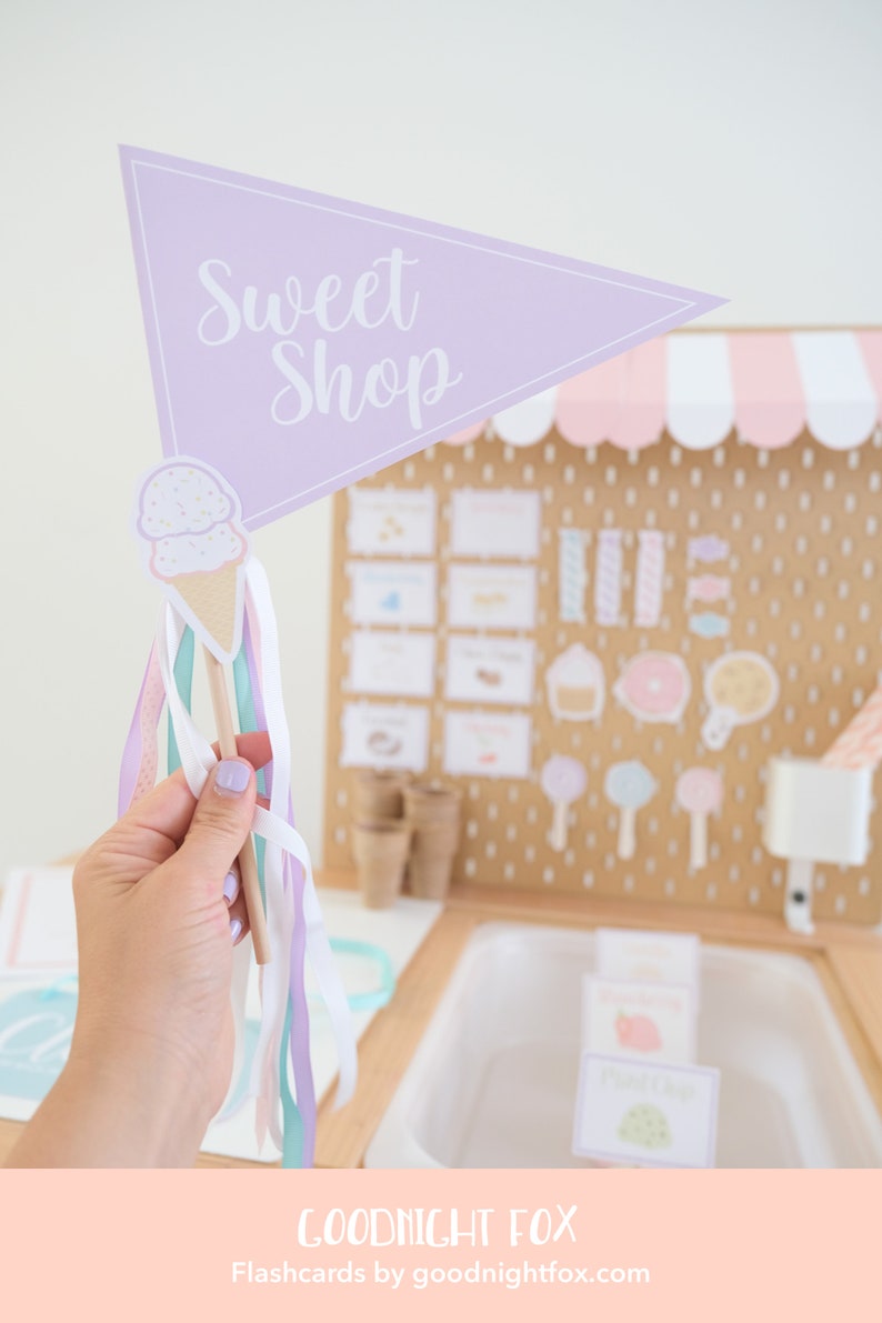 Sweet Shop Dramatic Play Printables, Printable Play, Printable ...