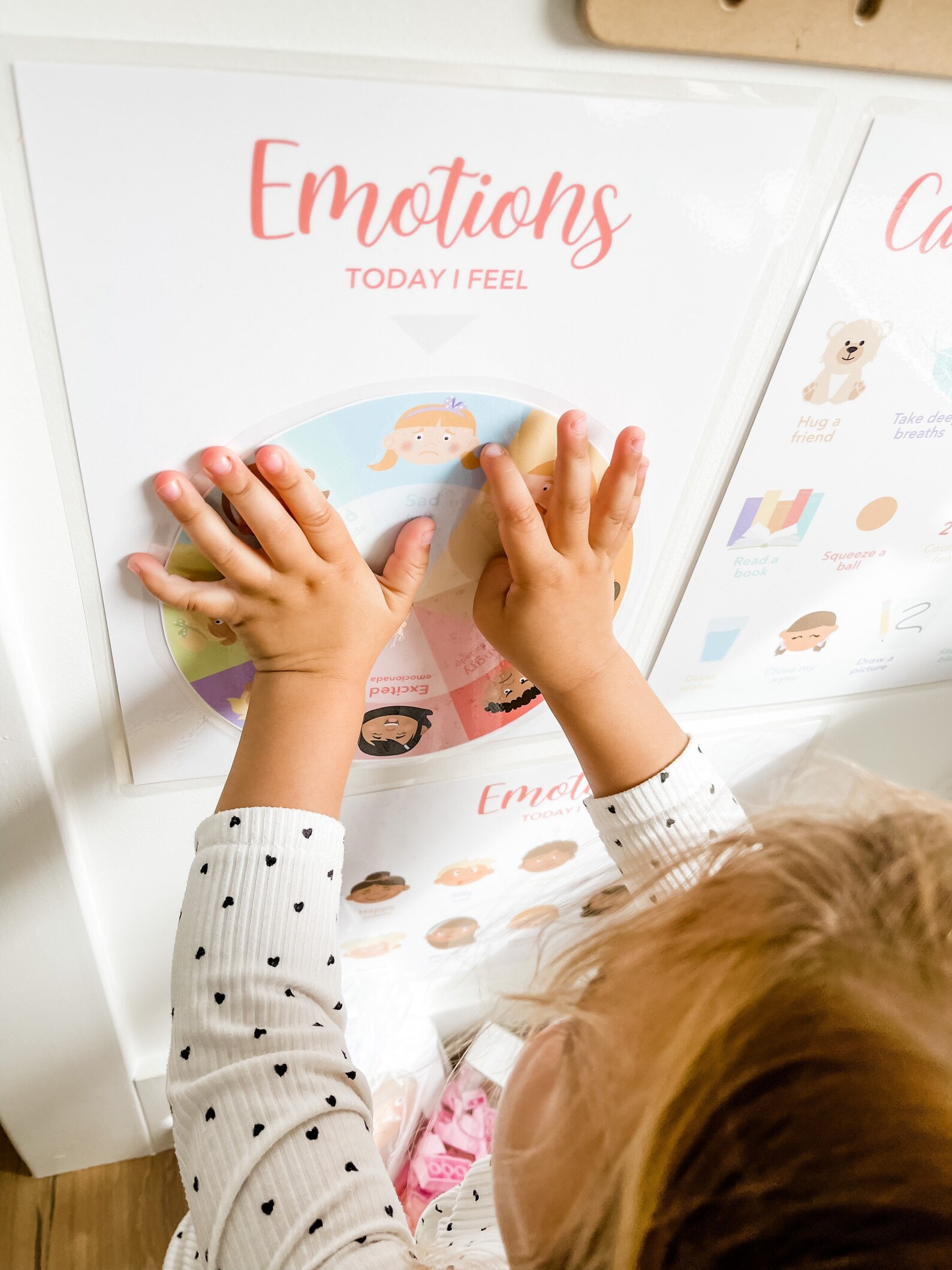 Emotions Poster Set of 3 for Your Playroom Calming Corner or Preschool ...