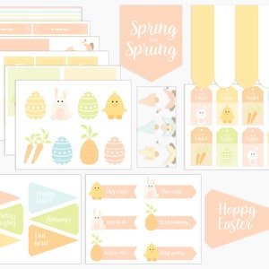 Spring Bundle Printable Dramatic Play Set of 5: Flower Shop, Farmer's ...