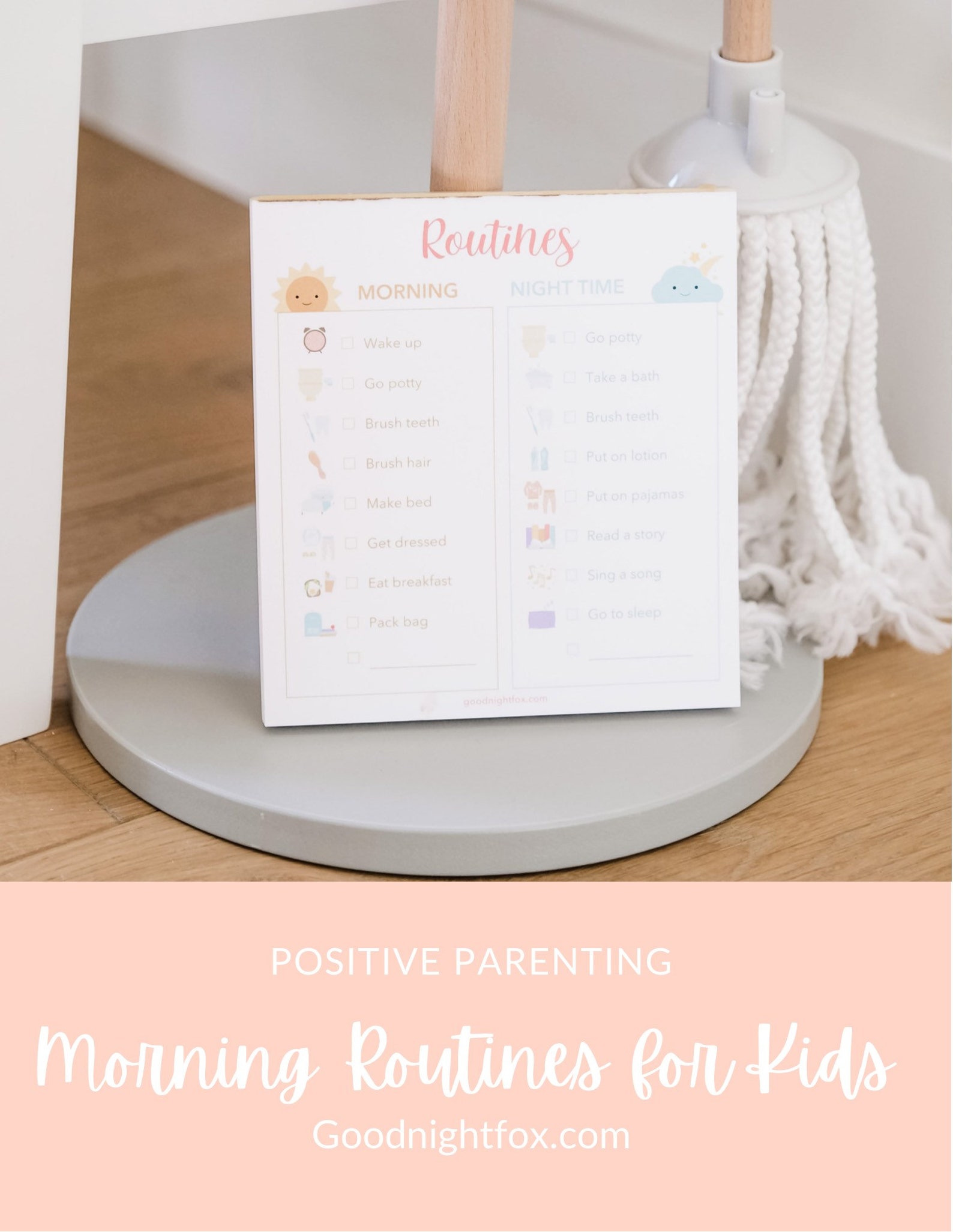 Routines Checklist Notepad Morning Routine Evening Routines - Etsy