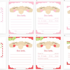 Letter to Santa Kits, Post Card to Santa, Kids Christmas List, Gift ...