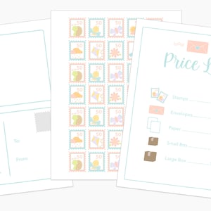 Post Office Dramatic Play Printable Dramatic Play Set - Etsy