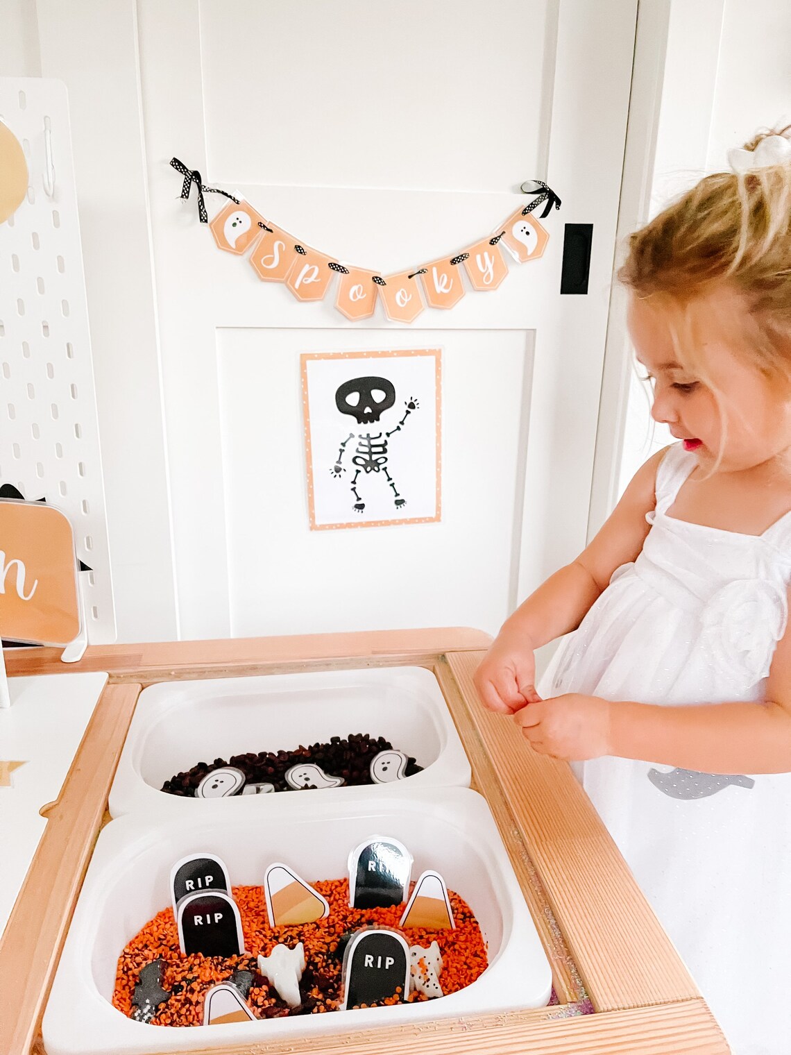 Haunted House Printable Dramatic Play Set, Halloween Sensory Bin (PDF ...