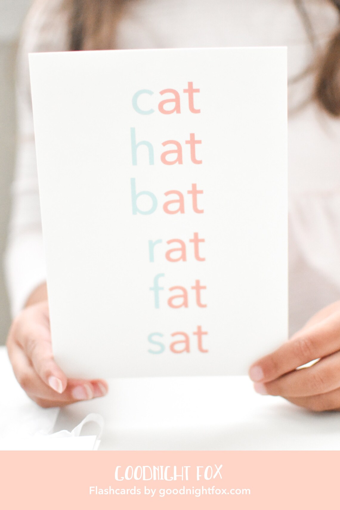 Rhyming Words Flash Cards Rhymesflash Cards Toddler - Etsy