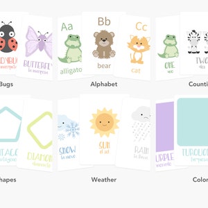 ULTIMATE Digital Flashcard Bundle, Quiet Toddler Activity, Toddler ...