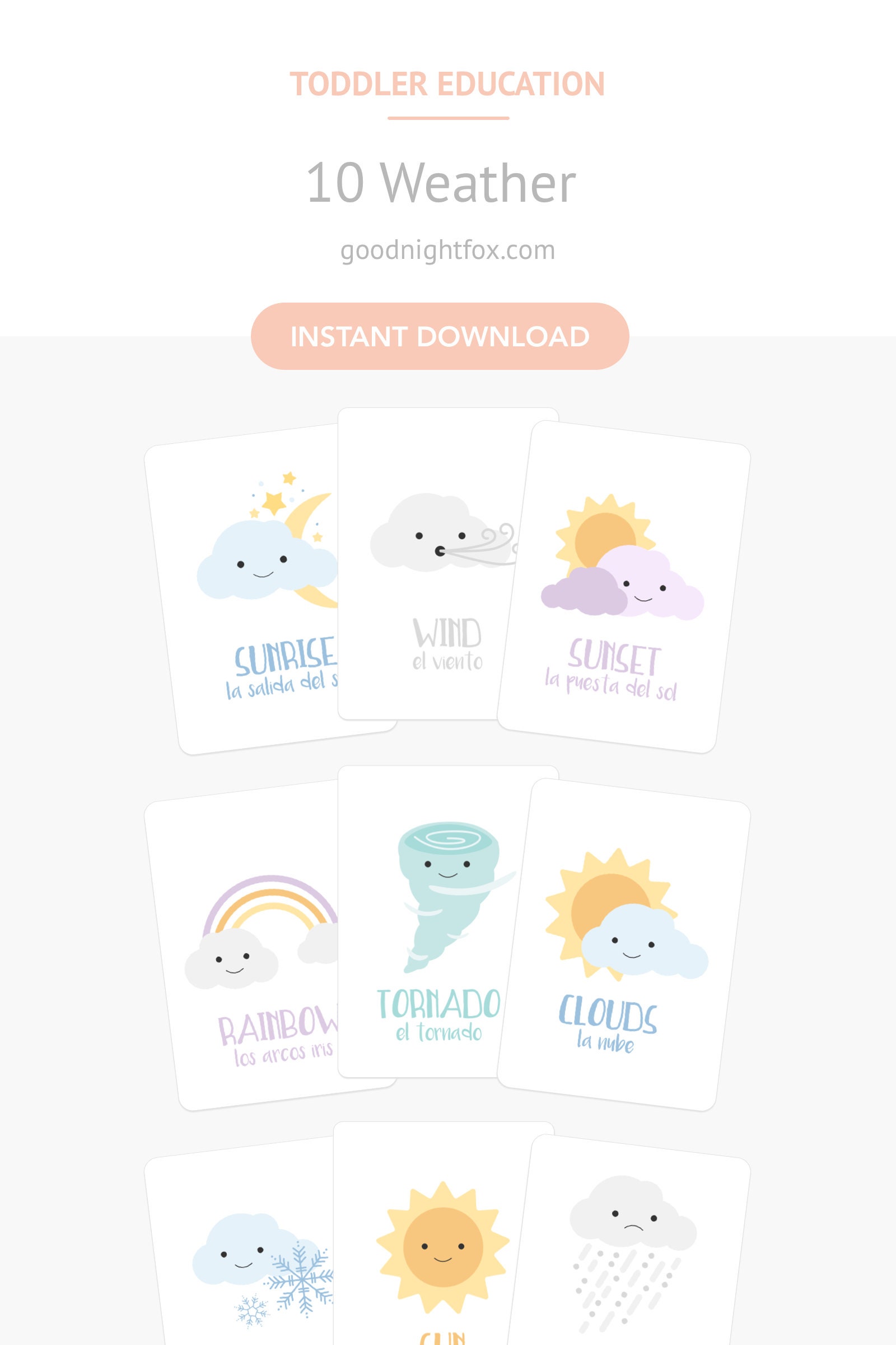 Digital Flashcard Classroom Bundle Quiet Toddler Activity | Etsy