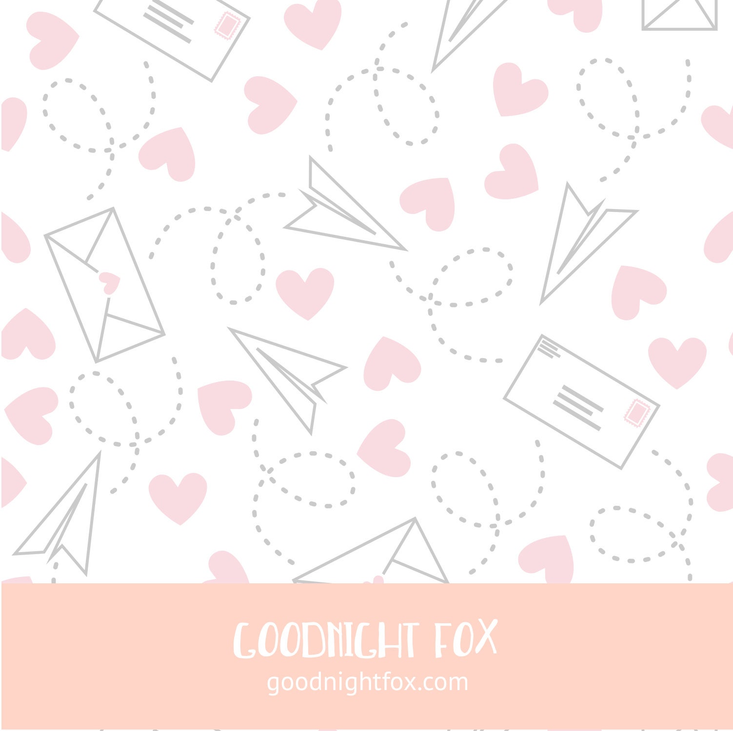 Valentines Fabric Seamless Design Collection Hearts Fabric | Etsy