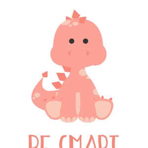 Dinosaur Be Brave, Be Smart, Be Strong Nursery Art | Set of 3 Prints - Etsy