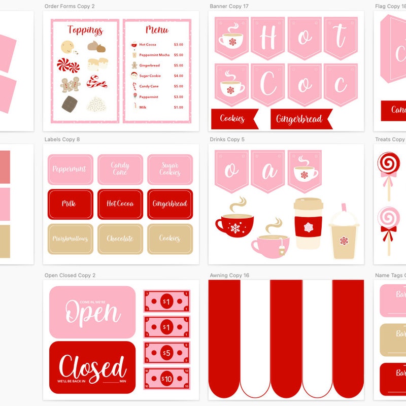 Peppermint Stand - Etsy