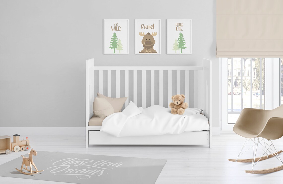 Cabin Wall Art Lumberjack Nursery Lumberjack Nursery Decor - Etsy