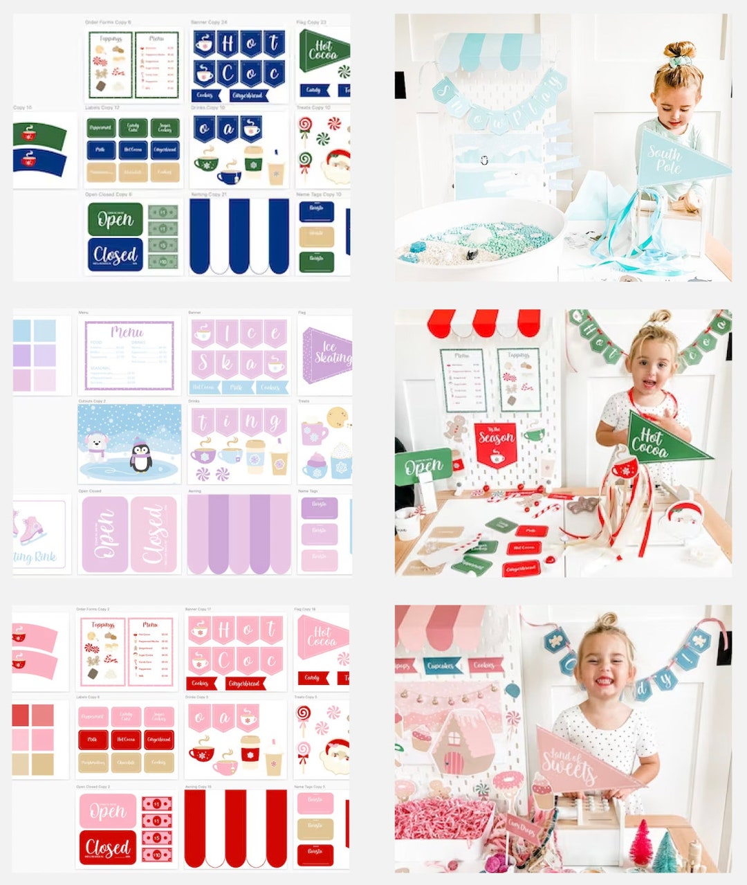 Winter Printable Bundle - Etsy