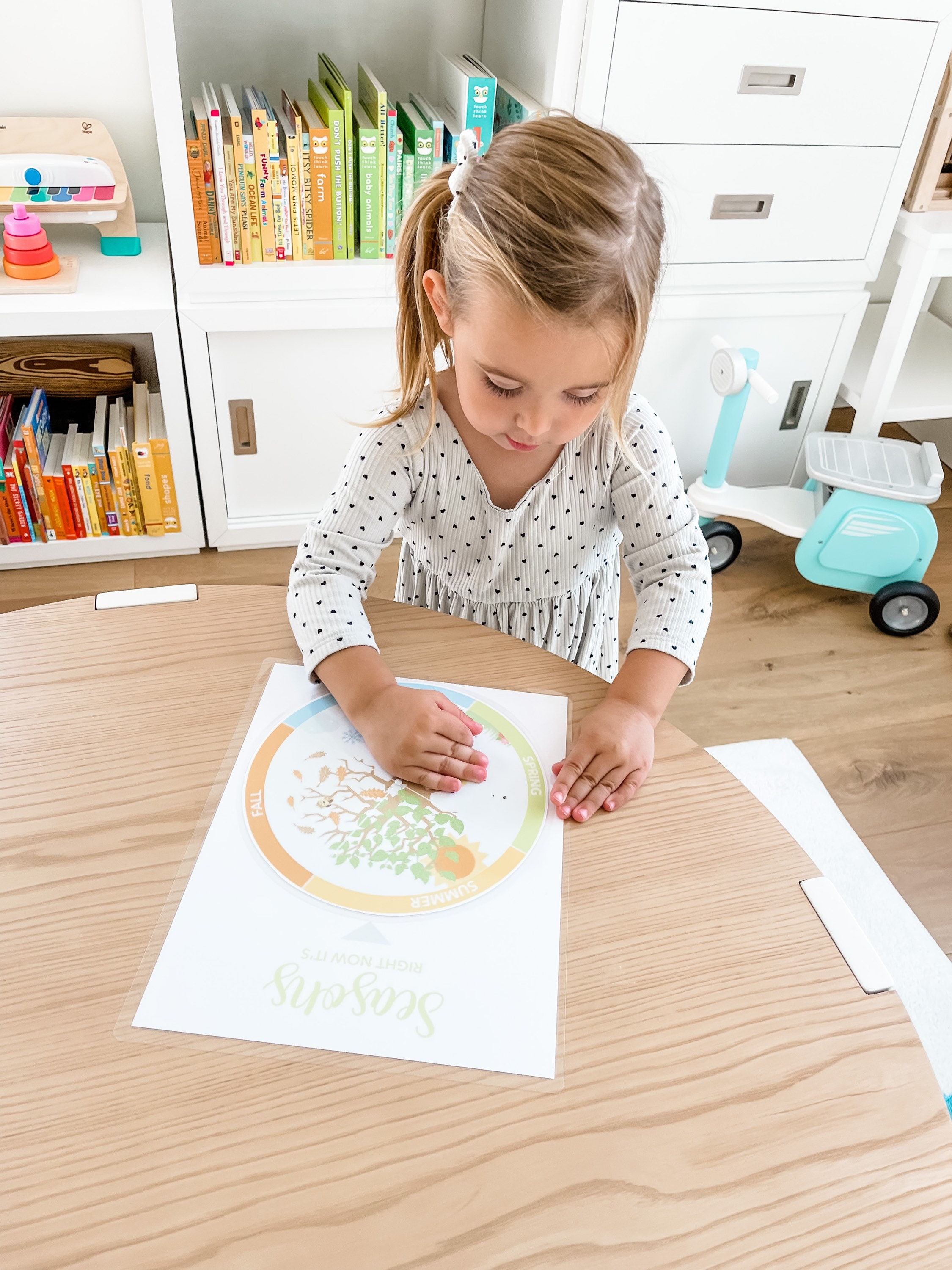 Learning Spinner Wheels, Seasons, Emotions, Colors, Days, Months ...