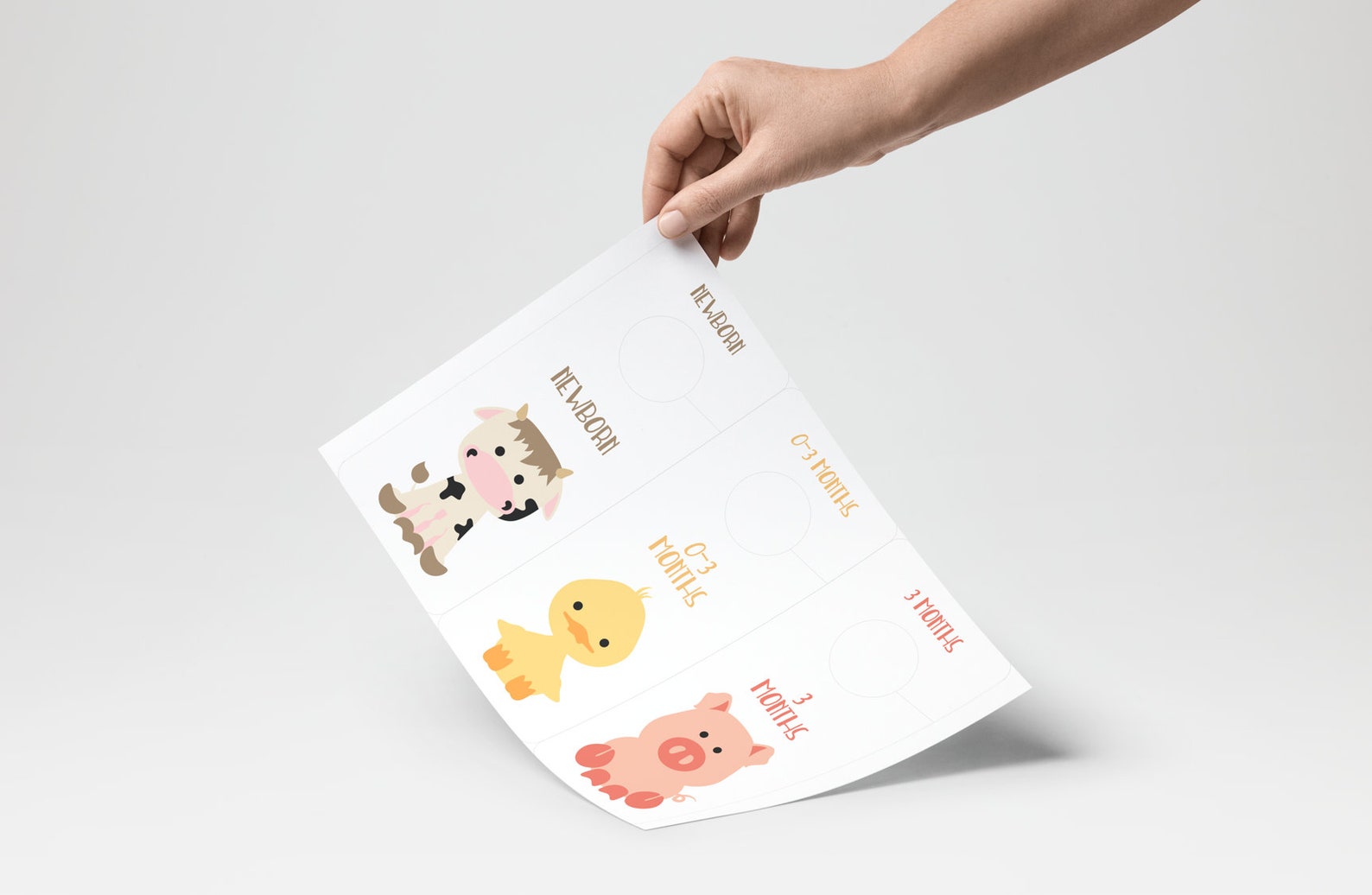 Printable Animal Nursery Nursery Closet Dividers Nursery | Etsy