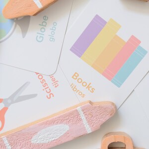 School Supplies Flash Cards, Homeschool Materials, Homeschool ...