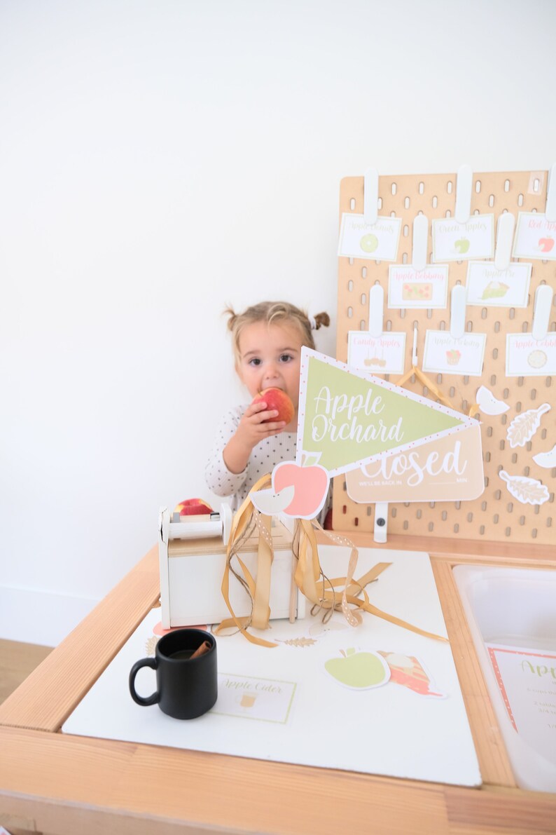 Apple Orchard Dramatic Play Printables, Printable Play, Printable ...