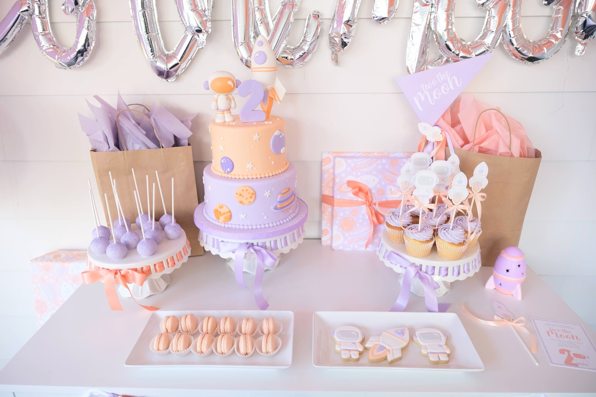 Two the Moon Second Birthday Party Printable Party Decorations - Etsy