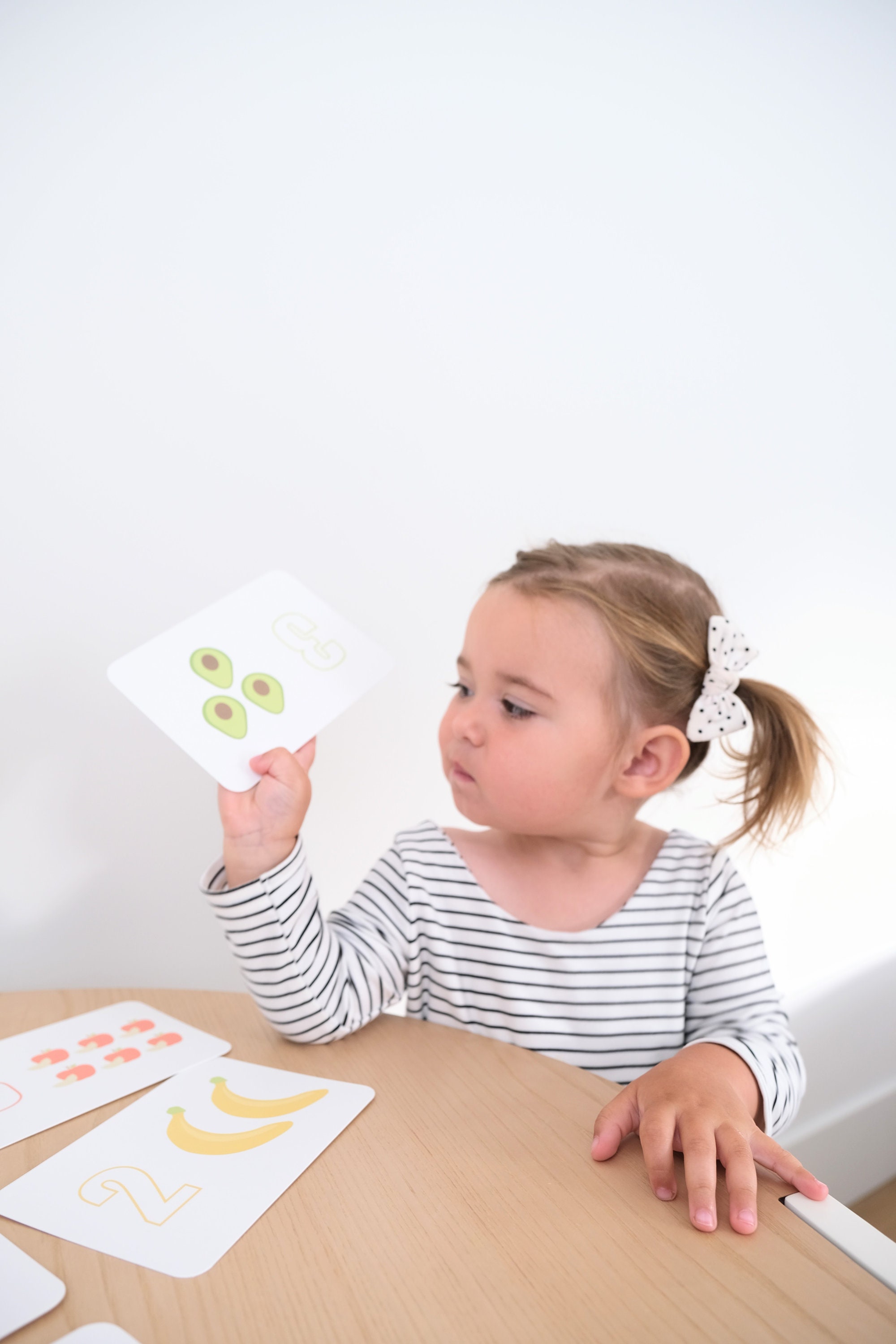 Counting Fruit Flash Cards, Homeschool Materials, Homeschool Flashcards ...