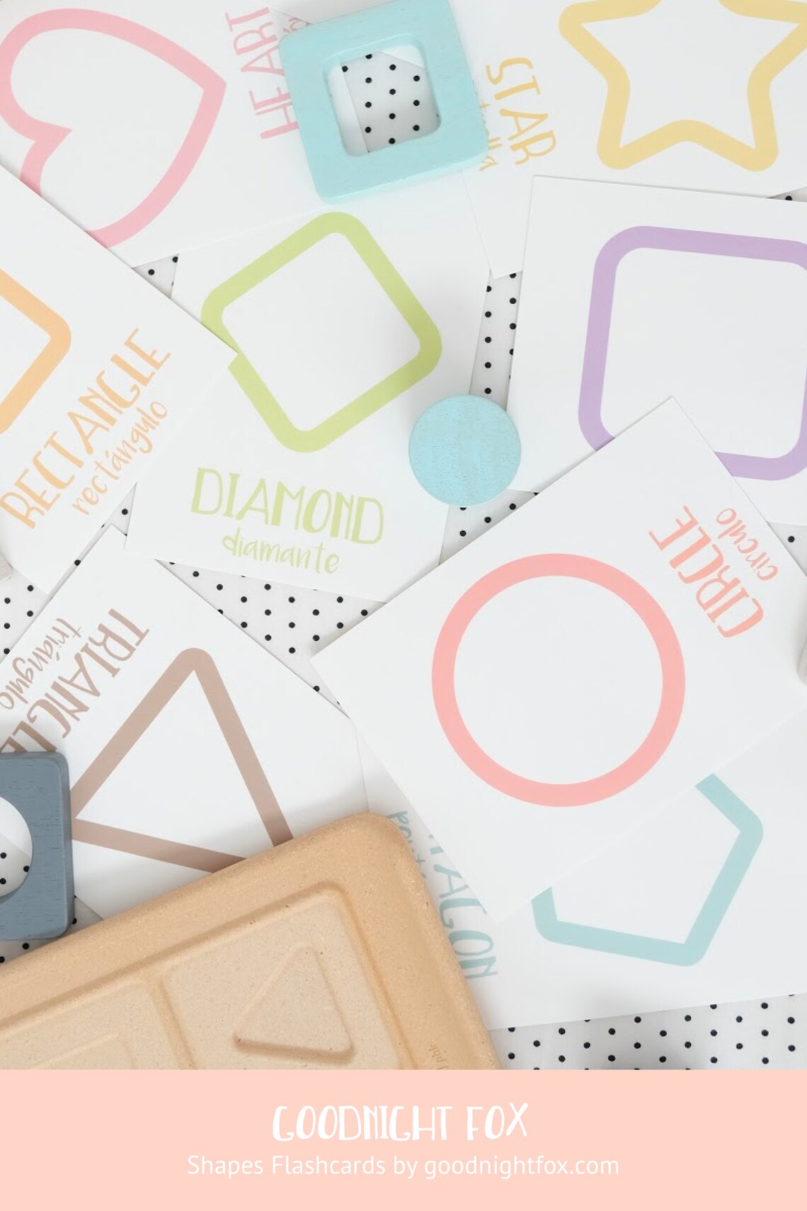 Shapes Flash Cards Homeschool Materials Homeschool | Etsy