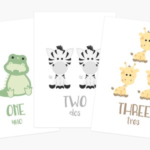 Montessori Flashcards, First Birthday Gift, Toddler Gift, Montessori ...